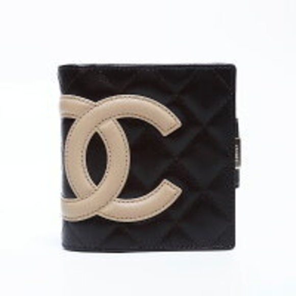 CHANEL | Bags | Chanel Cambon Line Coco Mark Bifold Wallet Brown | Poshmark